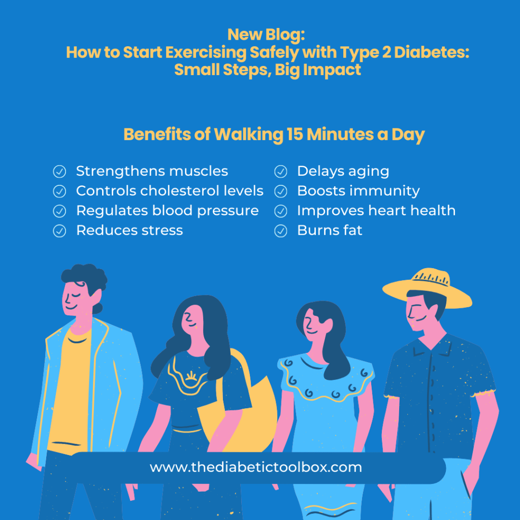 How to Start Exercising Safely with Type 2 Diabetes: Small Steps, Big ...